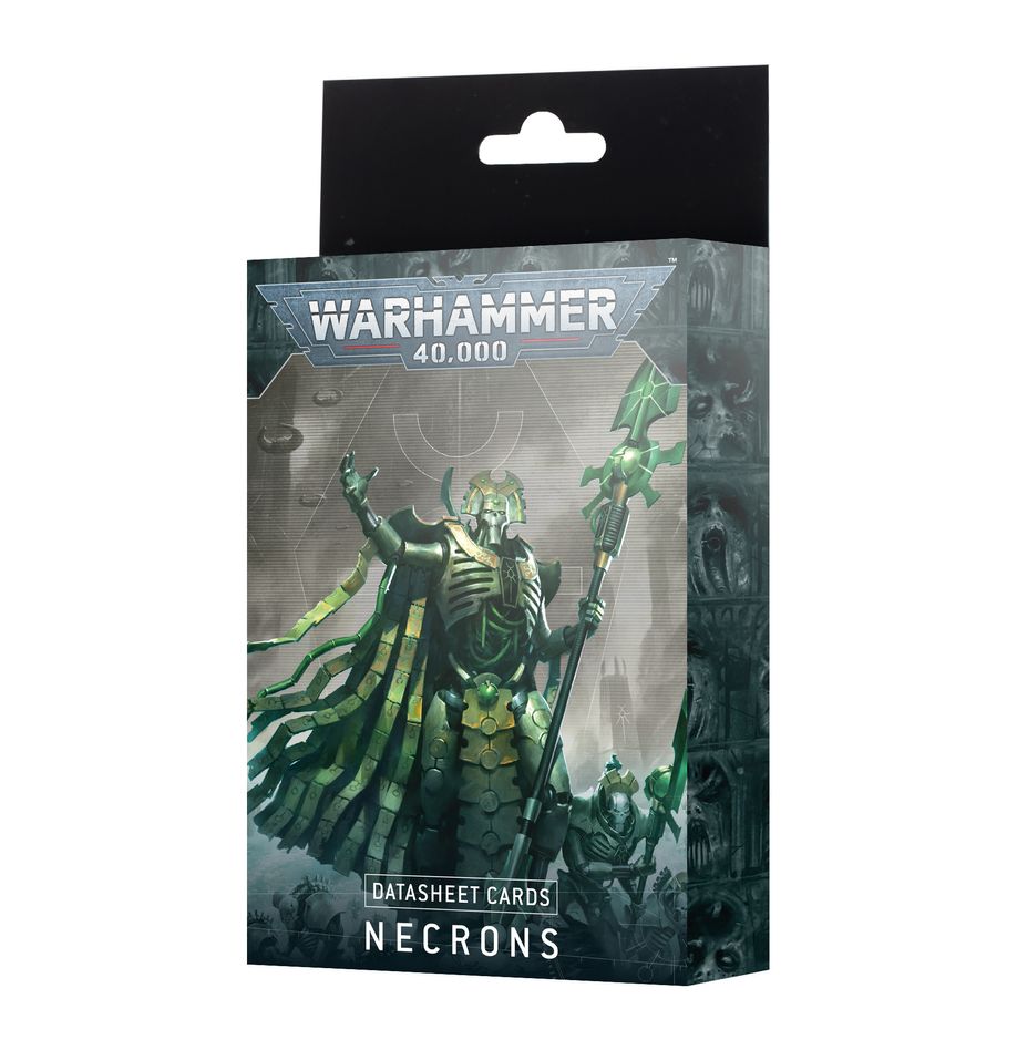 Necrons Datasheet Cards — Warfront Wizards